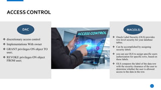Security in Oracle Database | PPTX