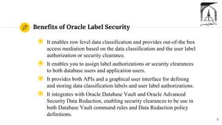 Security in oracle | PDF