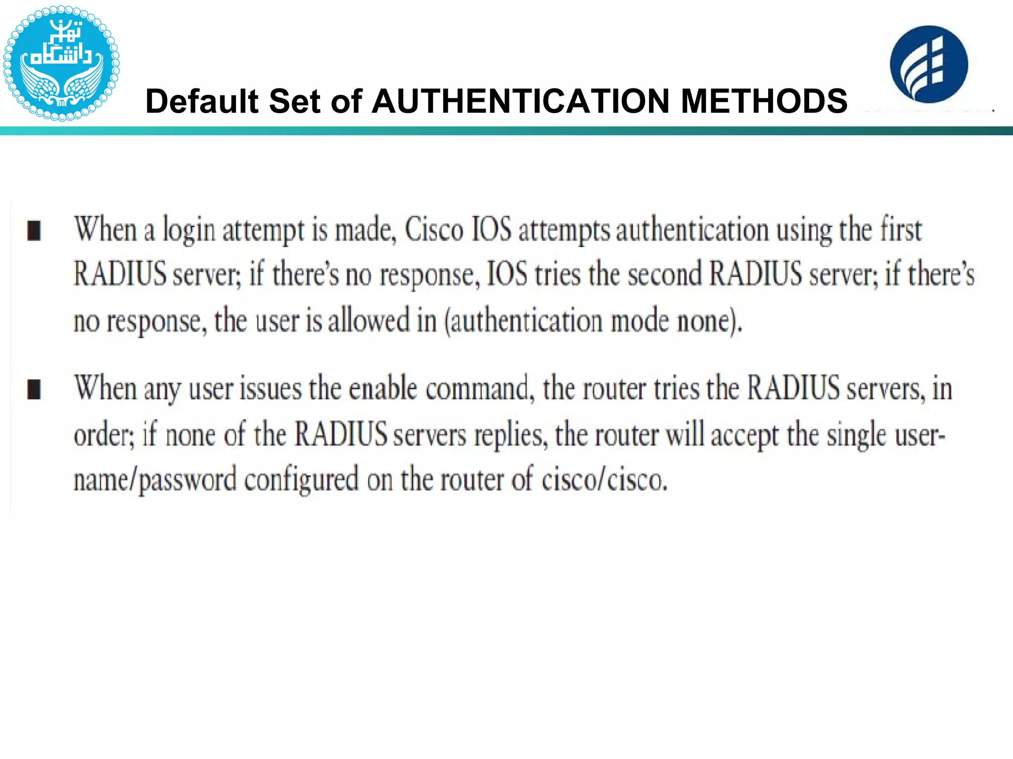 Basic Security In Routing And Switching Ppt