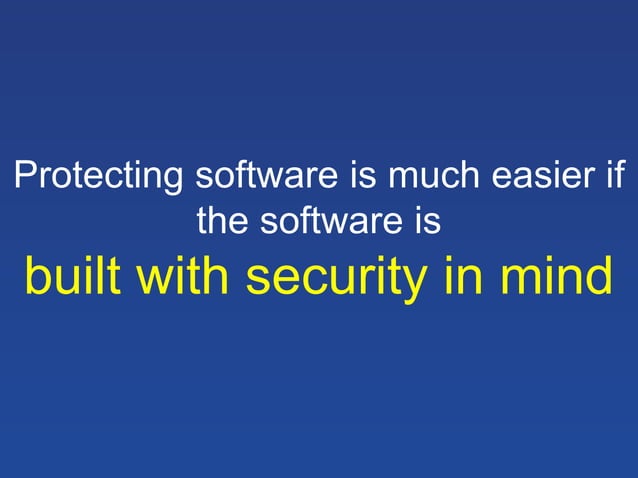 Intro to Security in SDLC | PPTX | Computer Software and Applications ...