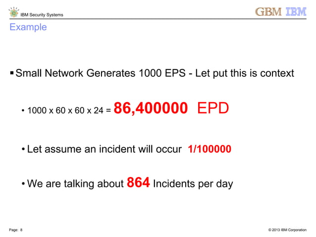 IBM Security intelligence v1 - ahmed el nahas | PPT