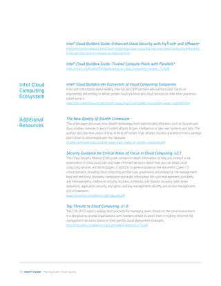 Security in the cloud planning guide | PDF