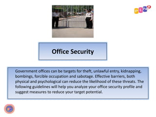 Security in the workplace | PPT