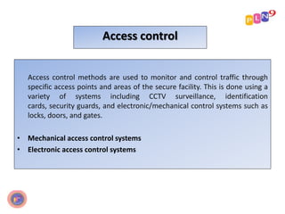 Security Intrusion Detection & Electronic Surveillance | PPTX