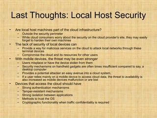Security issue in cloud by himanshu tiwari | PPT