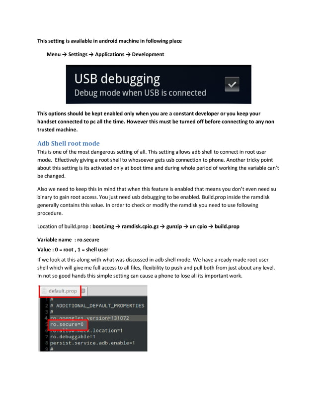 WhitePaper : Security issues in android custom rom | PDF