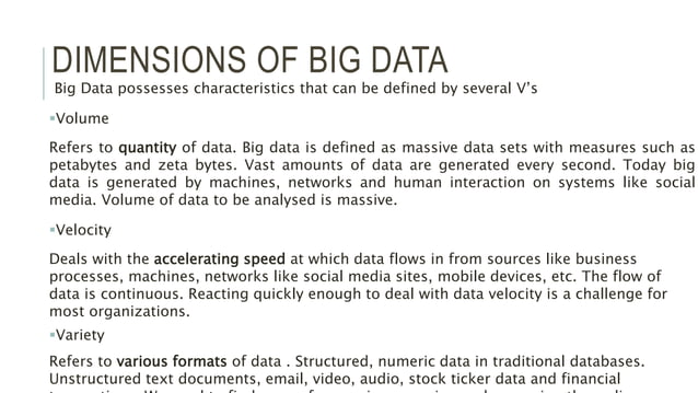 Security issues in big data | PPTX | Databases | Computer Software and Applications