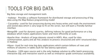 Security issues in big data | PPTX