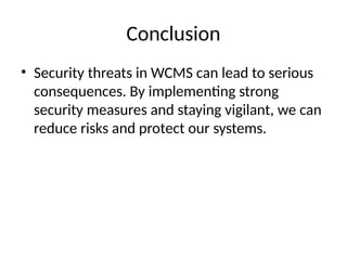 Web Content Management Systems (WCMS) fa | PPTX