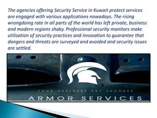Security kuwait | PPTX | Business | Business and Finance