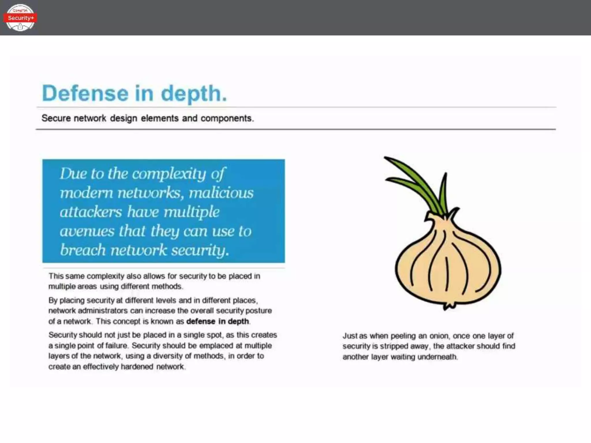 Security Lesson 01 Topic 04 Secure Network Design Elements And