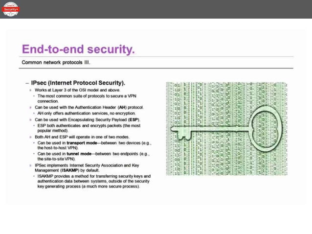Security+ Lesson 01 Topic 05 - Common Network Protocols.pptx