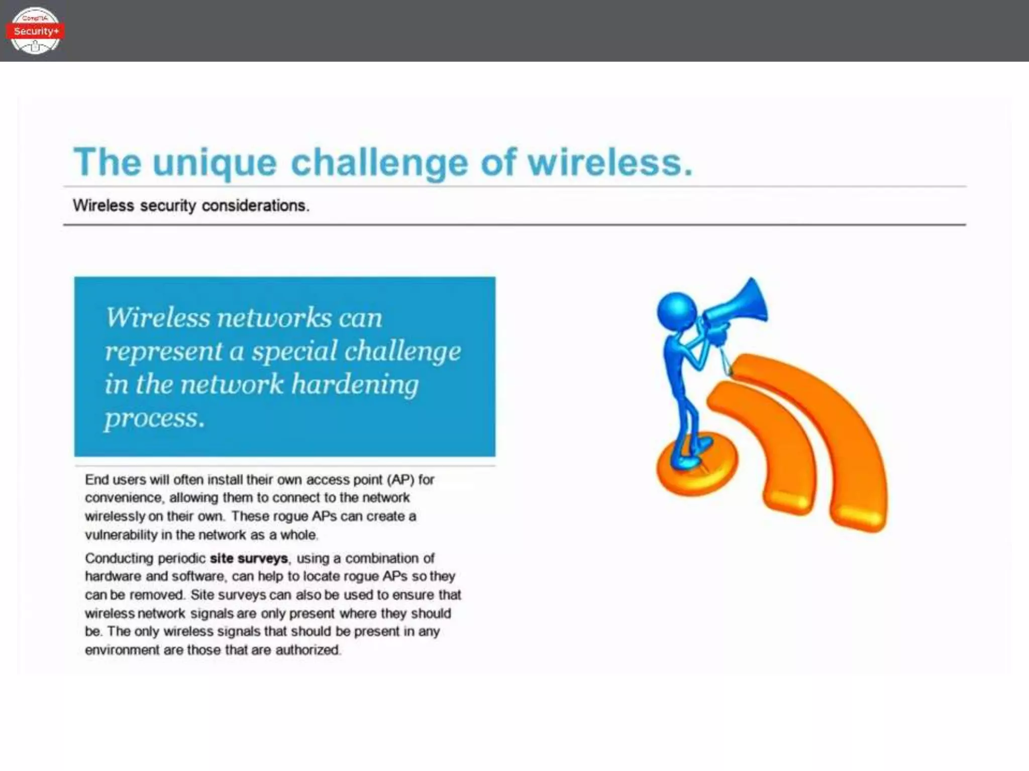 Security+ Lesson 01 Topic 06 - Wireless Security Considerations.pptx