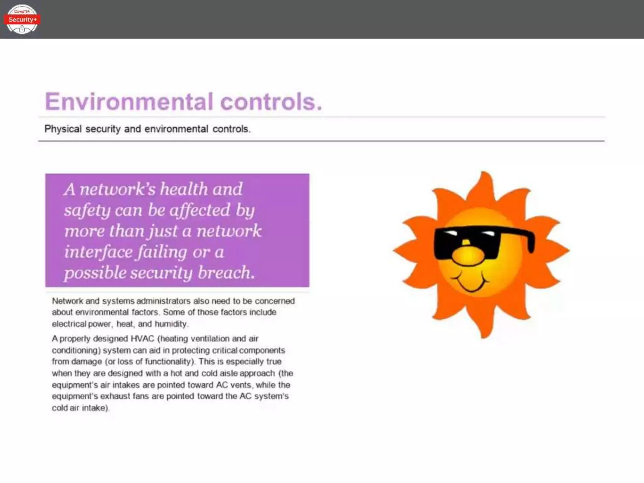 Security+ Lesson 01 Topic 13 - Physical Security and Environmental Controls.pptx