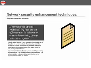 Security+ Lesson 01 Topic 22 - Security Enhancement Techniques.pptx
