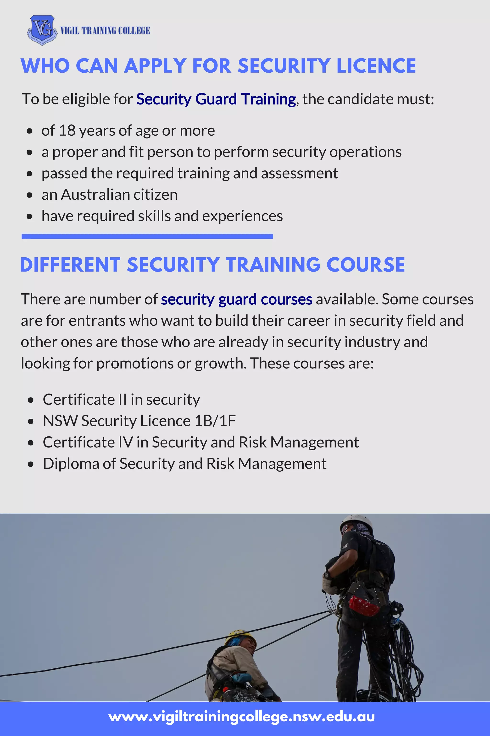 Security Licence NSW | PDF | Vocational Training | Careers