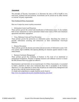 Security life cycle | PDF