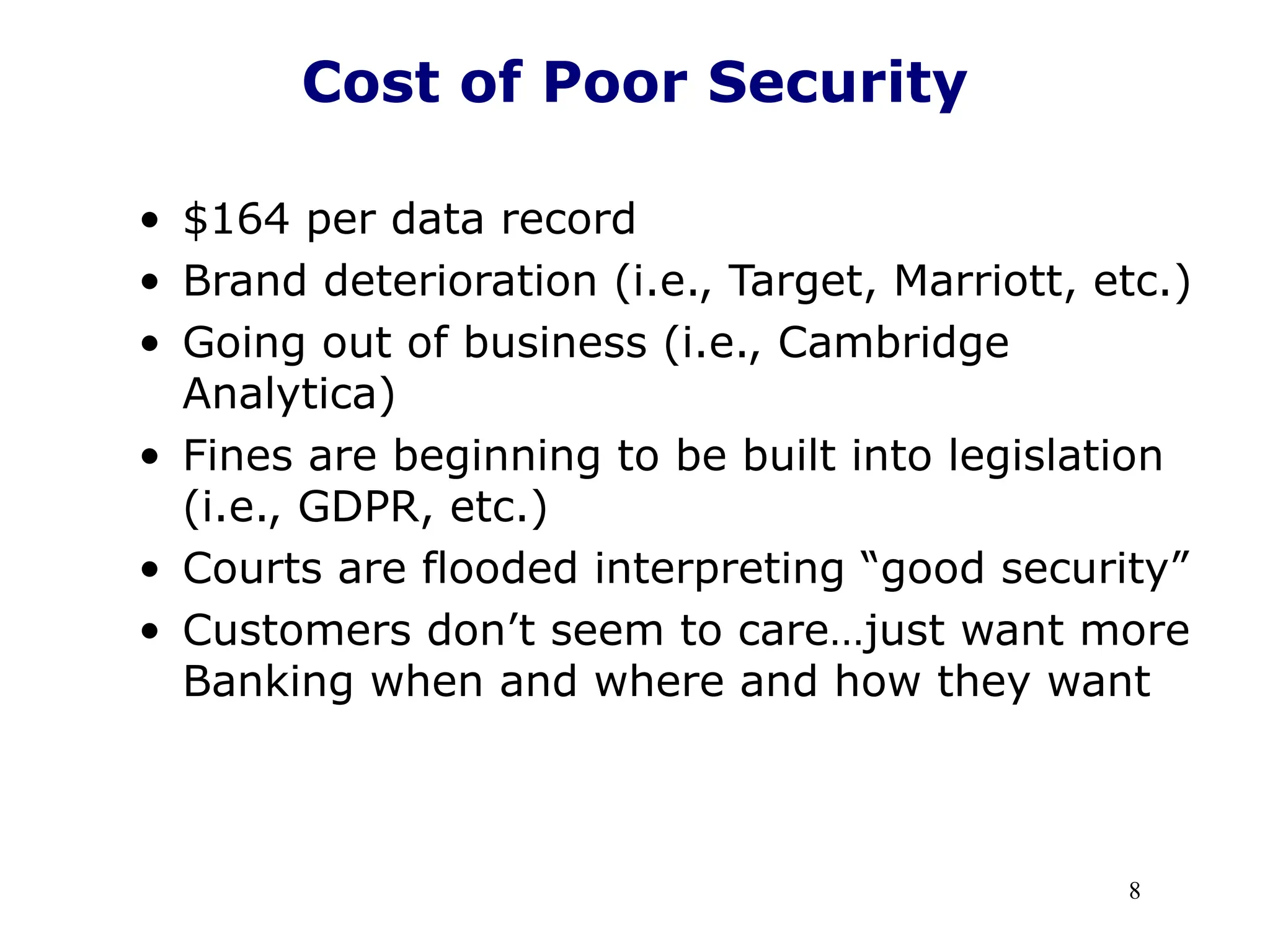 Security Manager - Slides - Module 1 Powerpoint Presentation | PPT