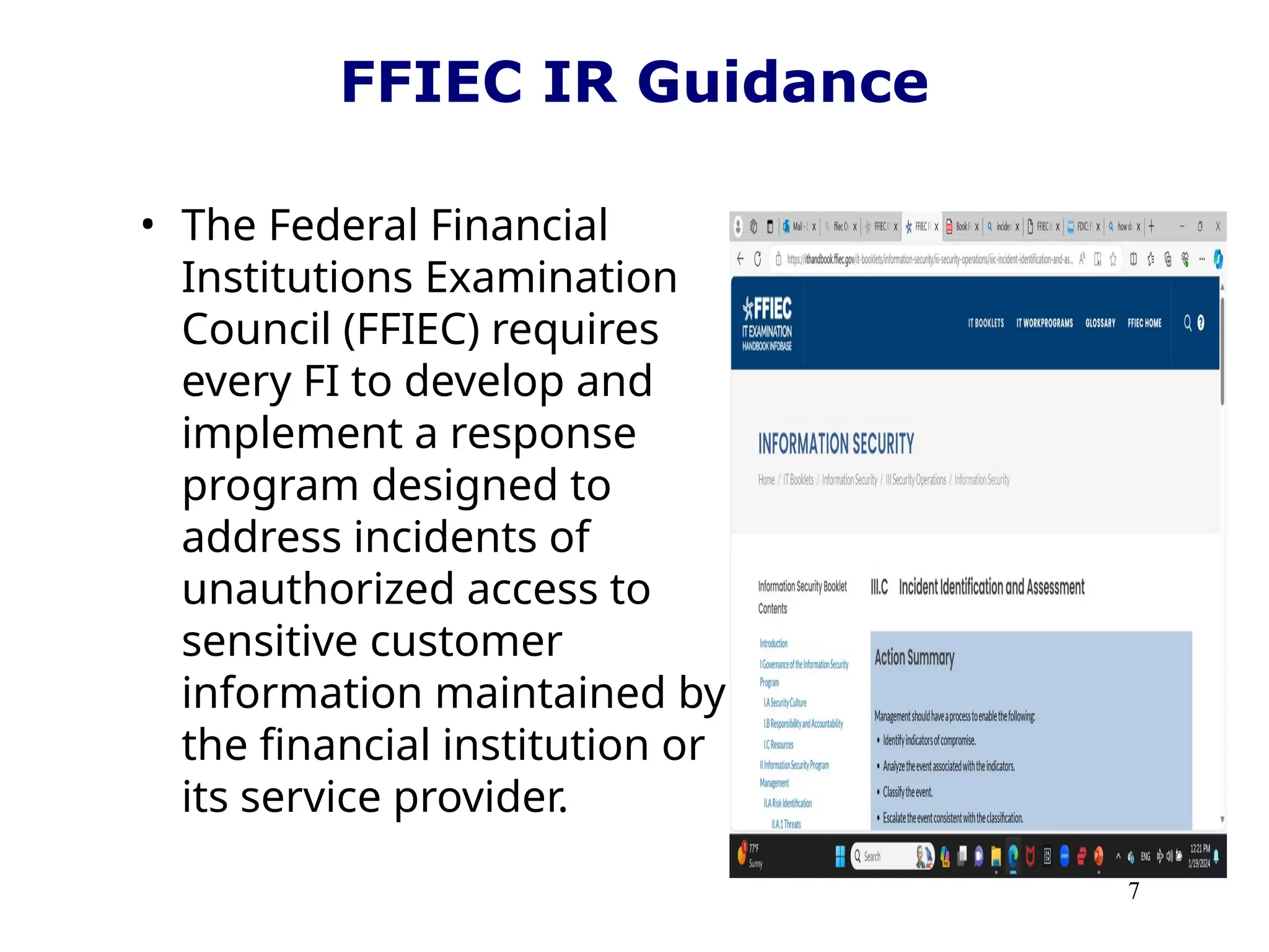 Security Manager - Slides - Module 9 Powerpoint Presentation | PPT
