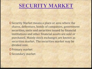 Stock Exchange | PPTX