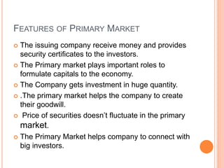 Security market | PPTX