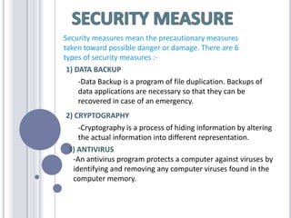 Security measure | PPT