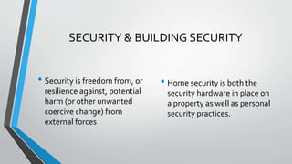 Security measures | PPTX