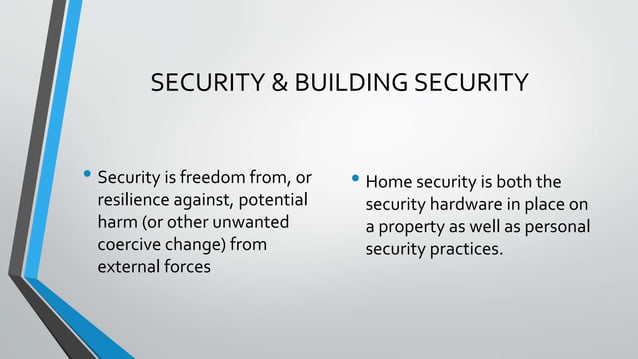 Security measures | PPT