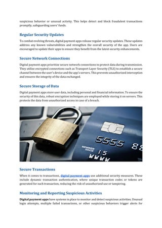 Security Measures in Digital Payment Apps: Keeping Your Money Safe ...