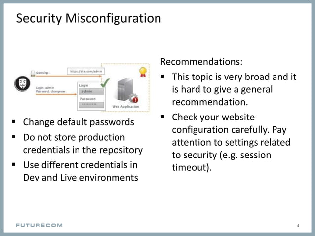 Security misconfiguration | PPTX
