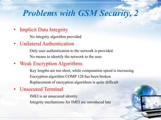 Security model evaluation of 3 g | PPT