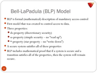 Security models | PPT | Operating Systems | Computer Software and ...