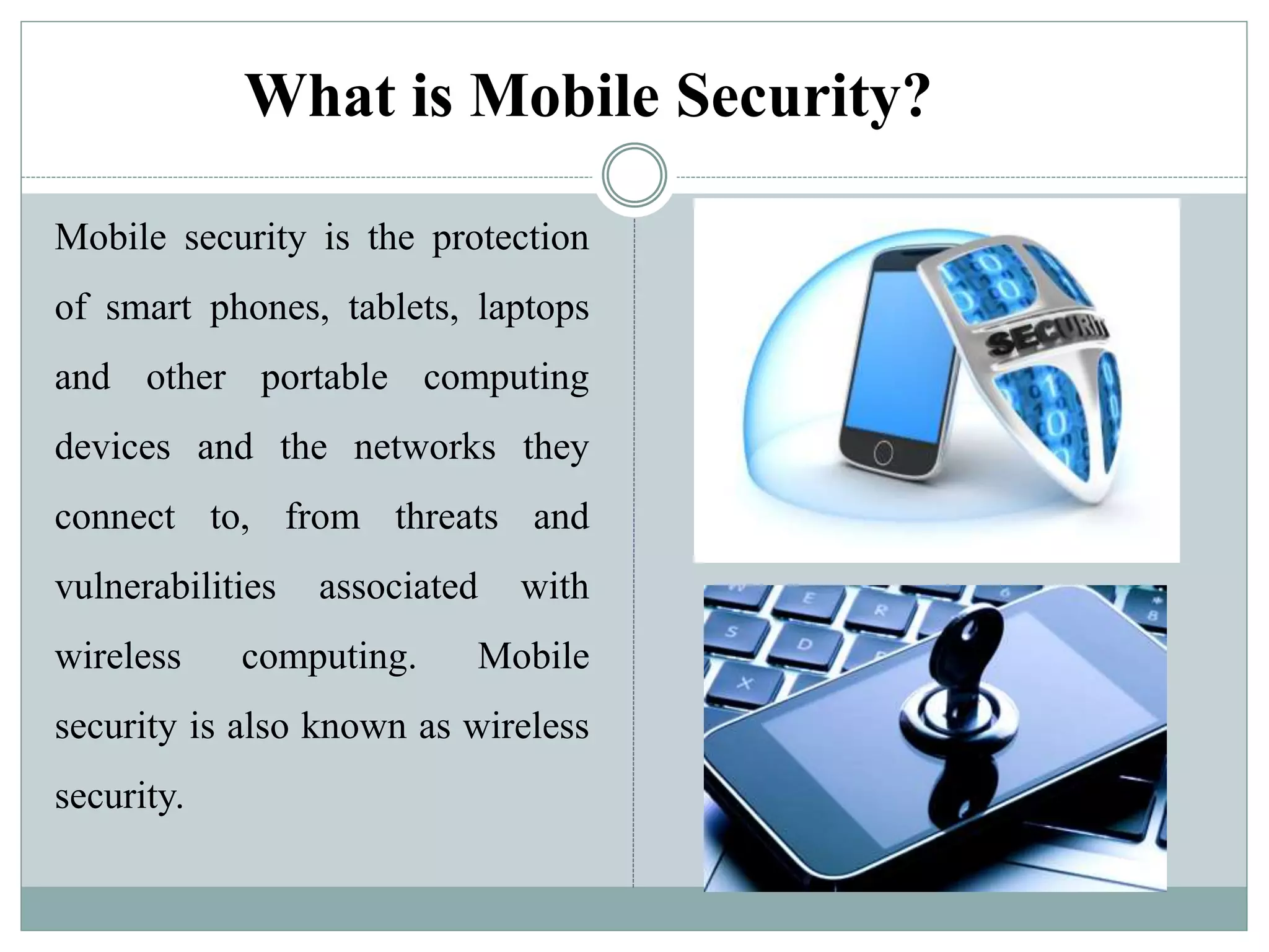 Security models of modern mobile systems | PPT