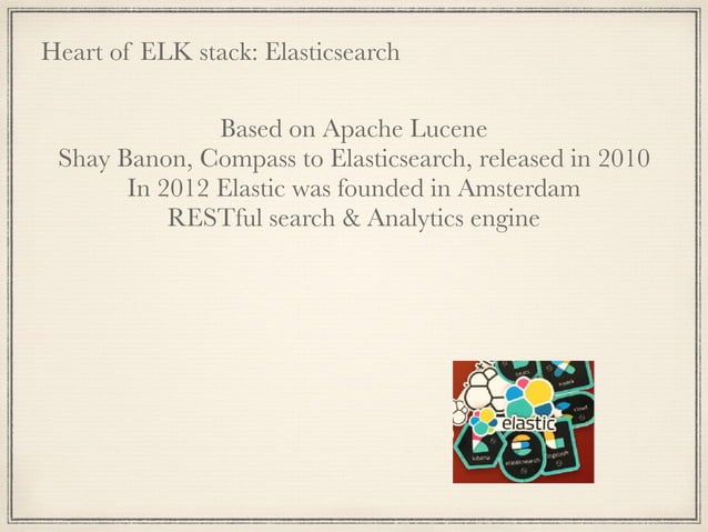 Security Monitoring Log Management Describe Logstashkibanaelastic