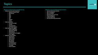 Security Monitoring Course - Ali Ahangari | PDF