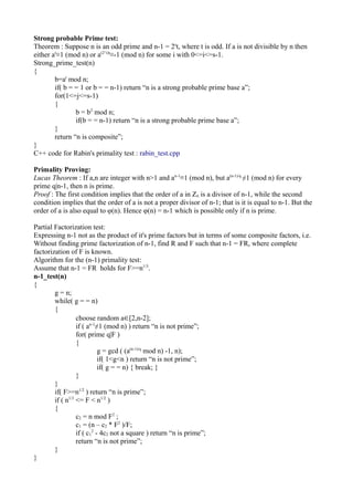 Number Theory for Security | PDF