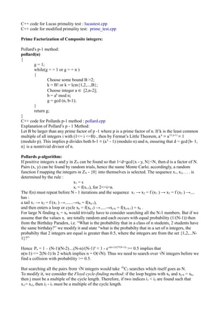 Number Theory for Security | PDF