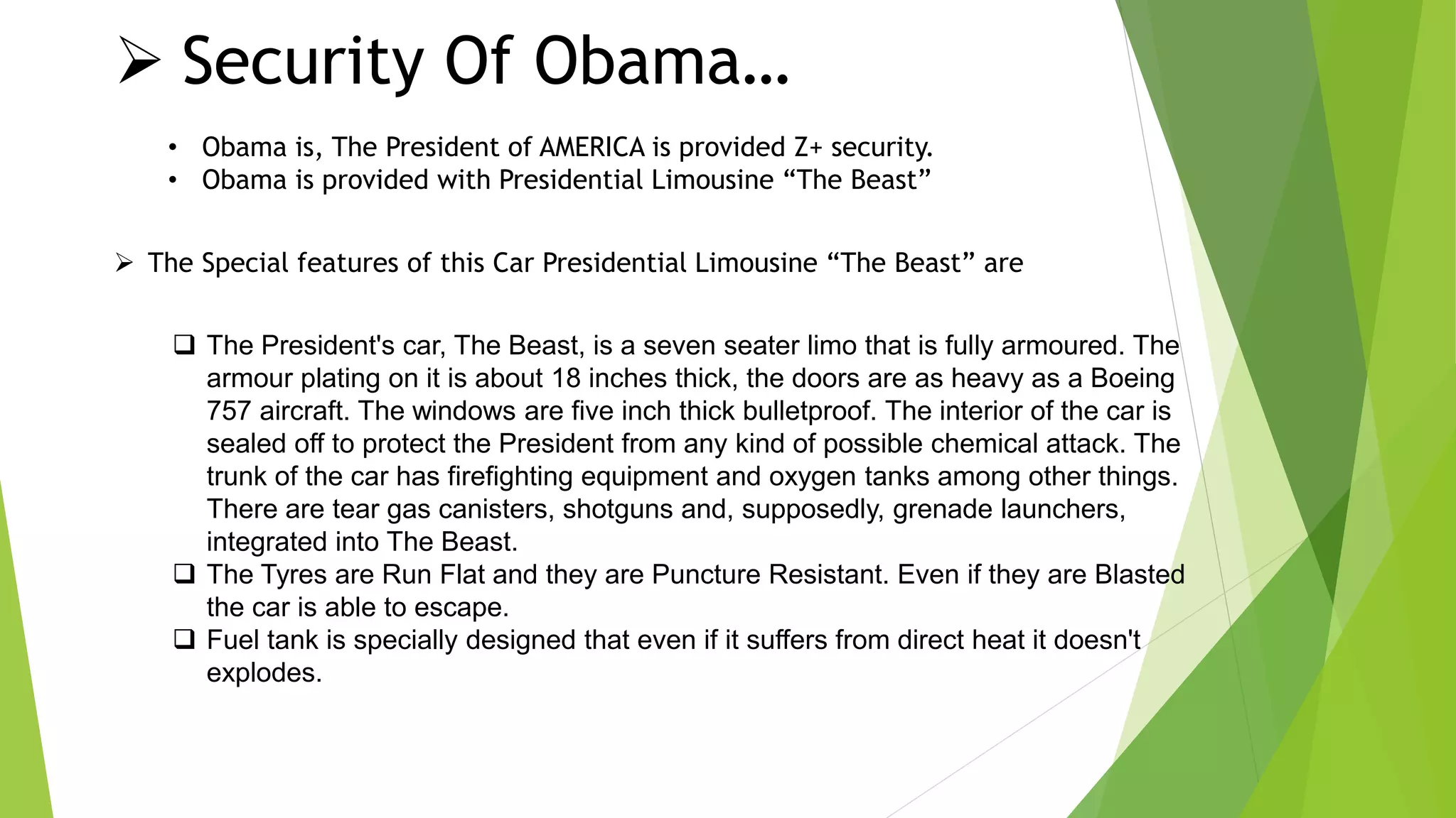 Security of important peoples | PPTX