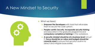Security of the future - Adapting Approaches to What We Need | PPT