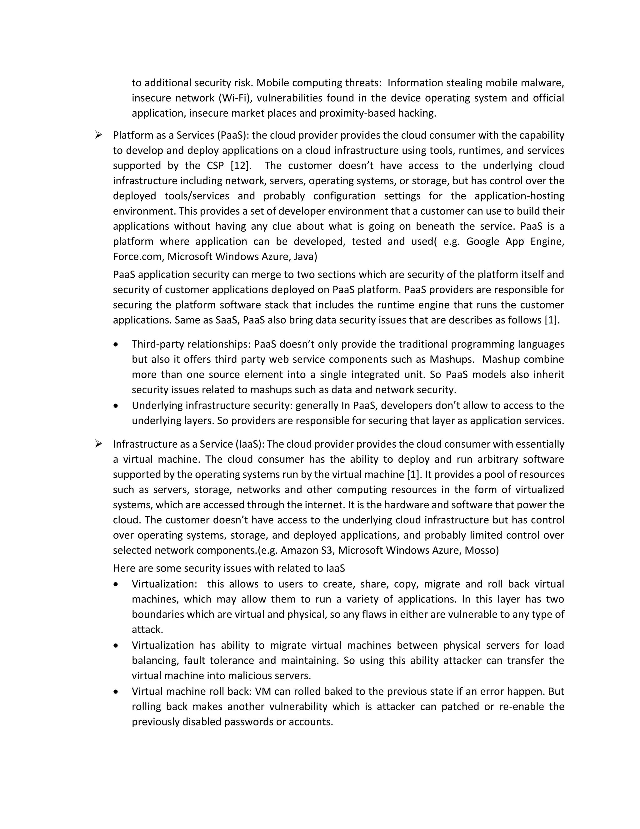 Literature Review Security On Cloud Computing Pdf