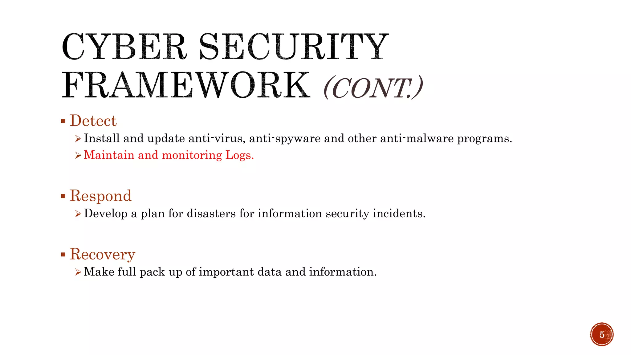 Security operation center (SOC) | PPTX