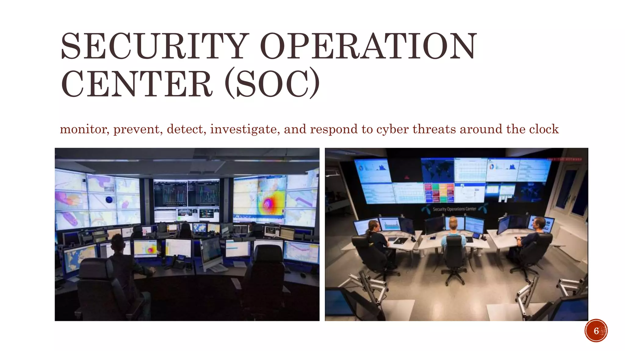 Security operation center (SOC) | PPTX