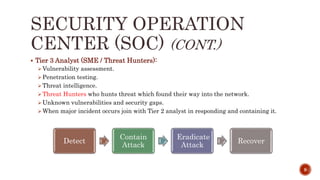 Security operation center (SOC) | PPTX