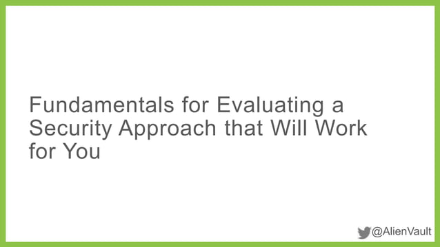 Security Operations Center (SOC) Essentials for the SME | PPTX