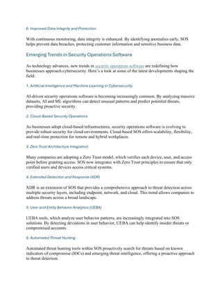 Revolutionizing Cybersecurity: How Security Operations Software ...