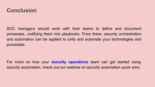Security Operations Strategies | PPT