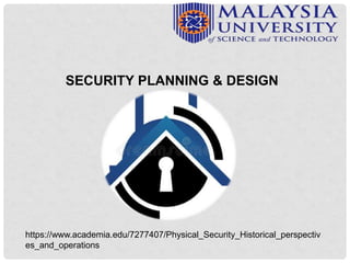 SECURITY PLANNING DESIGN (SESSION 3).ppt