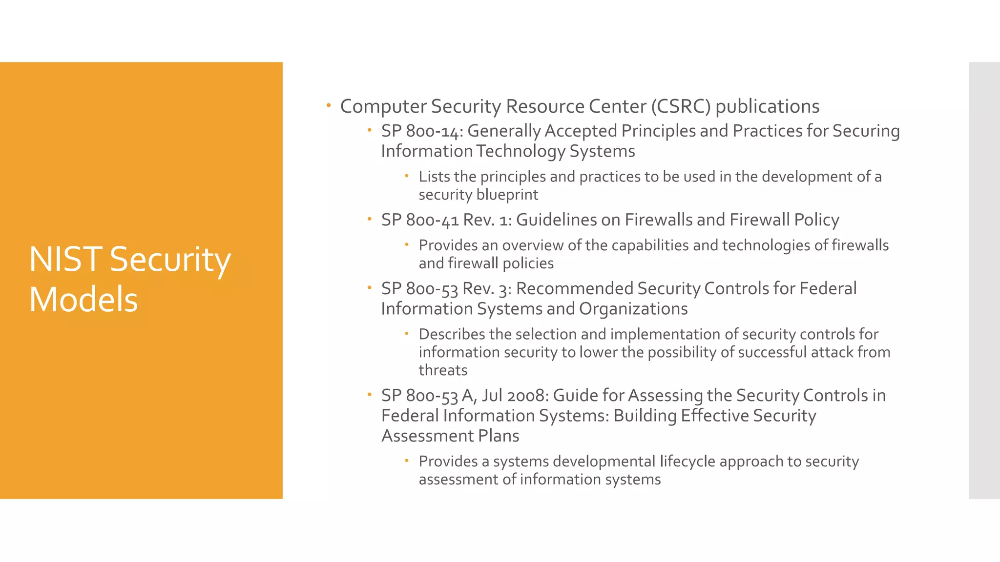 Security Policies and Standards | PPTX
