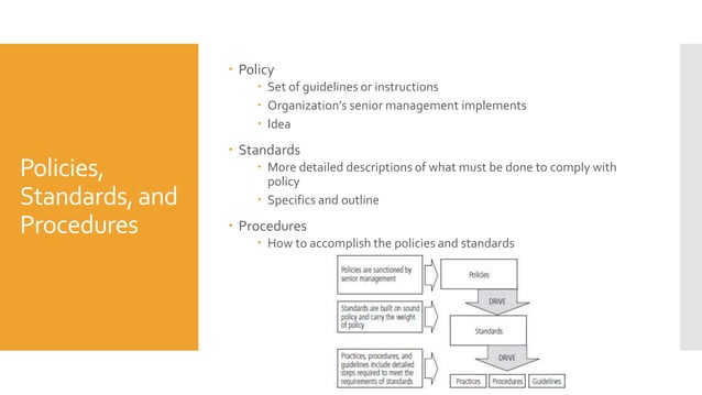 Security Policies and Standards | PPTX