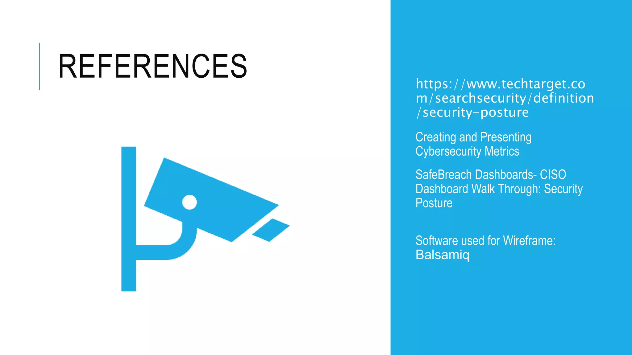Security posture: Dashboard Implementation through Wireframe | PPTX